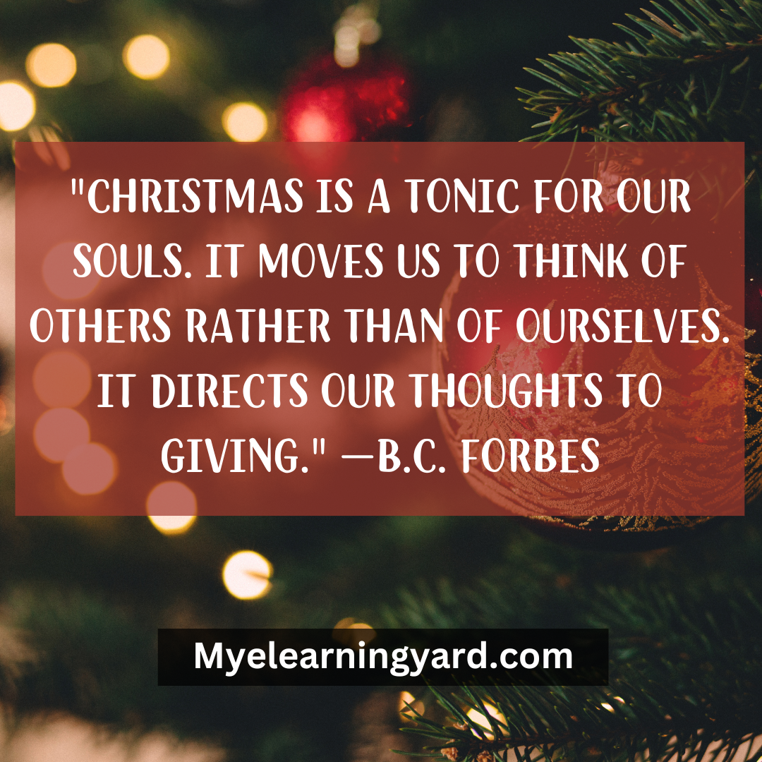 Christmas Quotes to Make Your Winter Merry and Bright - Elearning Yard