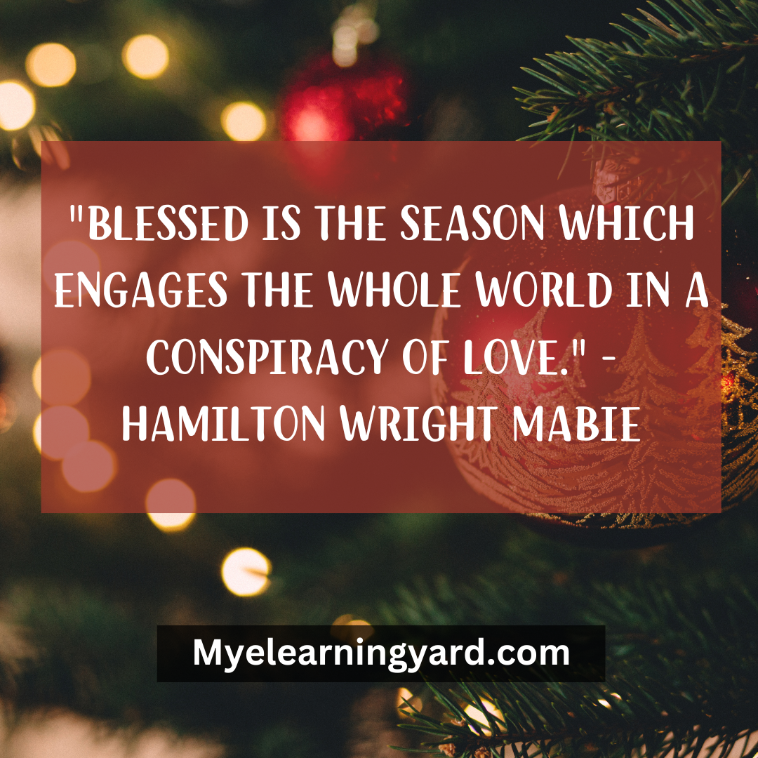 Christmas Quotes to Make Your Winter Merry and Bright - Elearning Yard