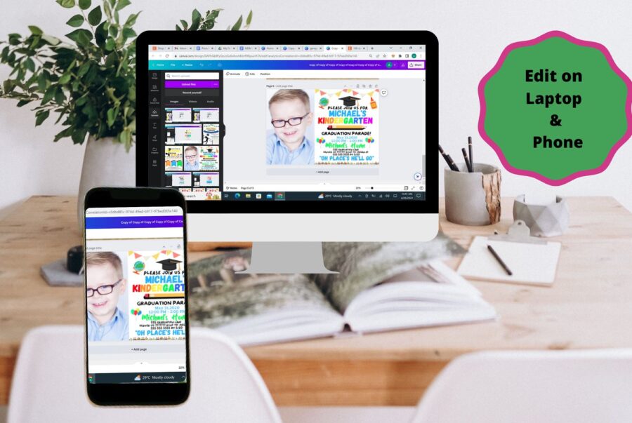 Editable Kindergarten Parade - Elearning Yard